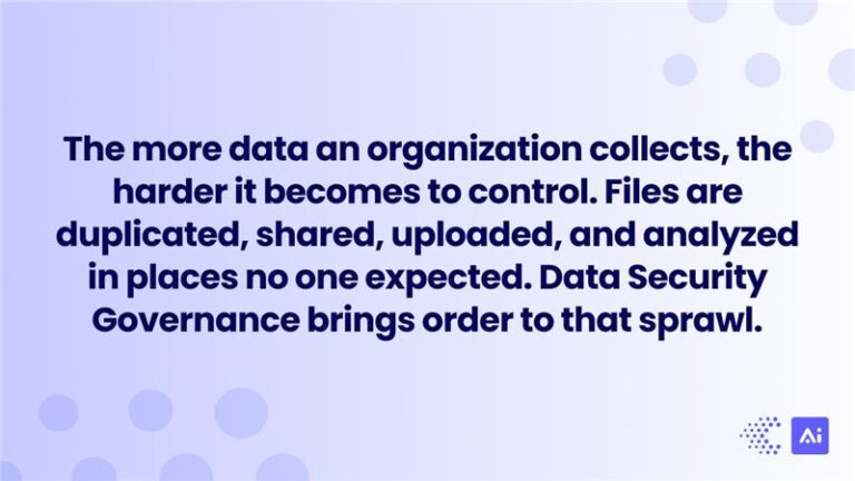 Data Security Governance: A 2026 Guide | Concentric AI