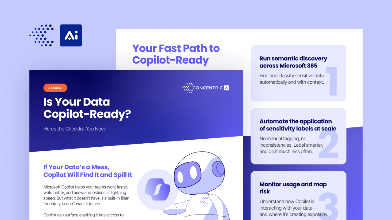 Checklist: Is Your Data Copilot-Ready? - Concentric AI